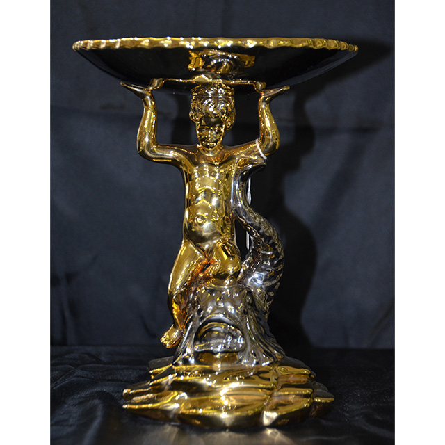 Pottery / 陶器 - アクセサリートレー｜Gold Series / ゴールドシリーズ｜Angela Rigon : イタリア ...