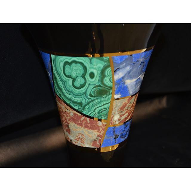 Flower Vase / フラワーベース｜ハンドメイド陶器花瓶｜Angela Rigon : イタリア｜OBJ0124RGN