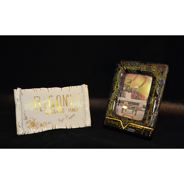 Picture Frames / 写真たて｜Lサイズ｜Botanical ×Black / ボタニカル ×ブラック｜Angela Rigon ...