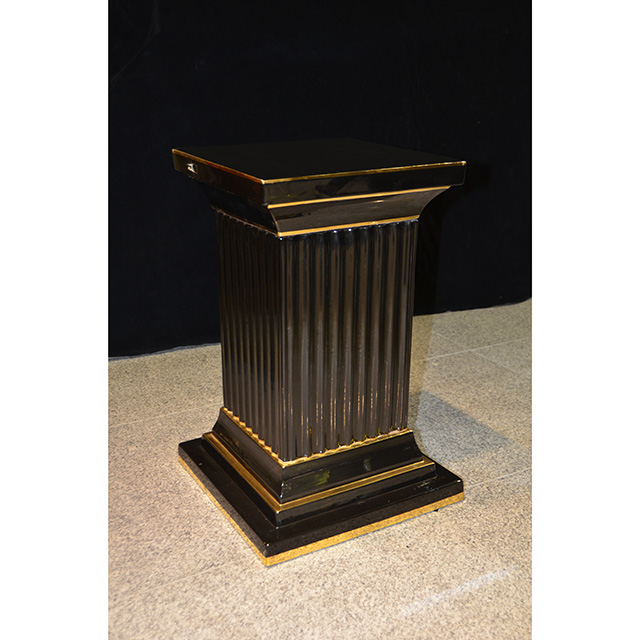 Pottery - Columns｜Gold & Black / 陶器 コラム｜ゴールド×ブラック｜Angela Rigon / イタリア ...