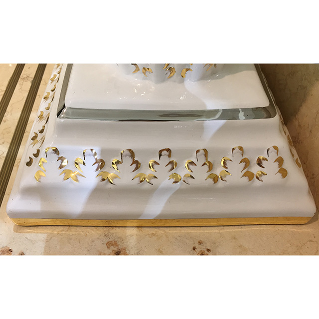 Mini Column - White×Gold /ミニコラム｜ホワイト×ゴールド｜Angela Rigon / イタリア｜HGE0012RGN